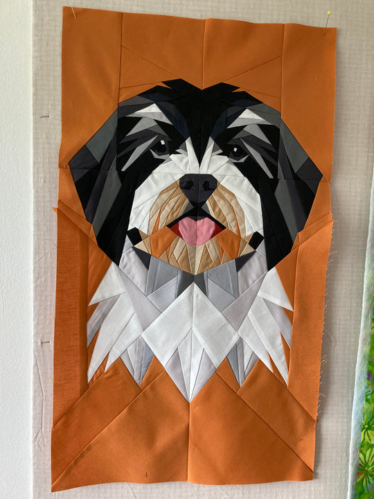 Havanese Dog Quilt Pattern – Modern Quilt Patterns