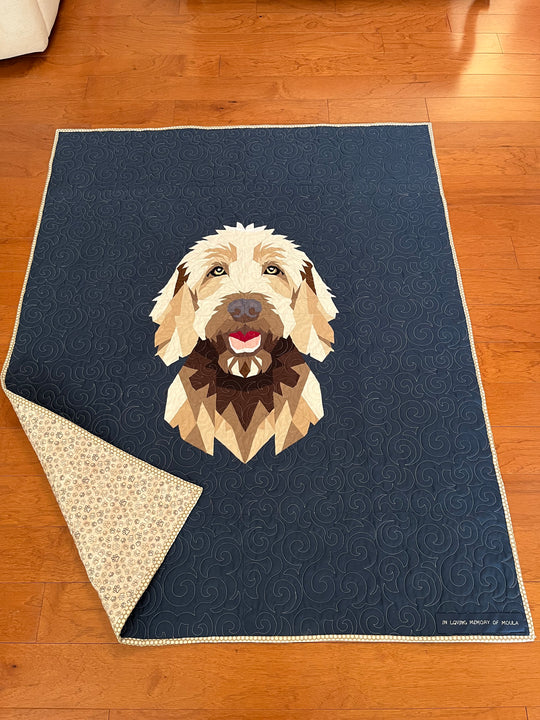 Labradoodle Dog Quilt Pattern – Modern Quilt Patterns