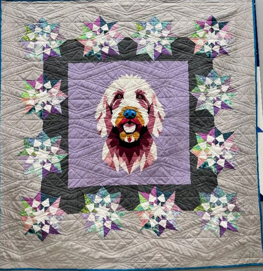 Labradoodle Dog Quilt Pattern – Modern Quilt Patterns
