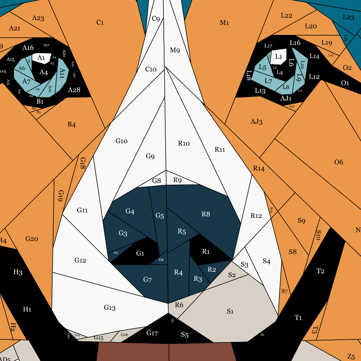 Border Collie Quilt Pattern – Modern Quilt Patterns