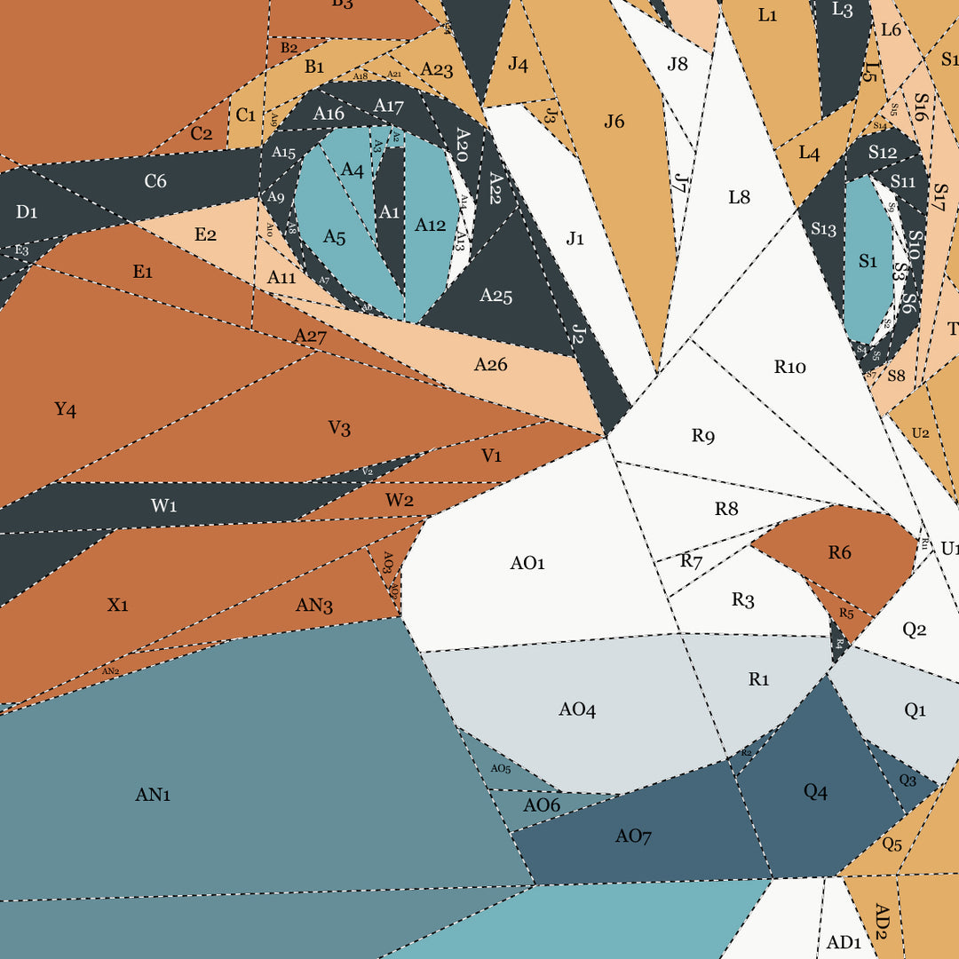 Cat Paper Piecing Quilt – Modern Quilt Patterns