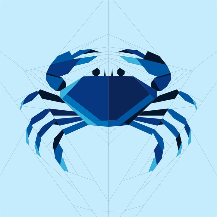 Crab Quilt Pattern for Beginner – Modern Quilt Patterns