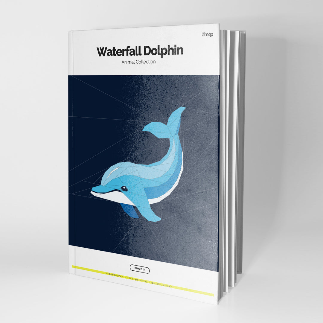 Dolphin Quilt Pattern for beginner – Modern Quilt Patterns