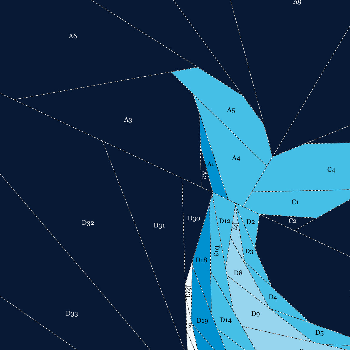 Dolphin Quilt Pattern for beginner – Modern Quilt Patterns