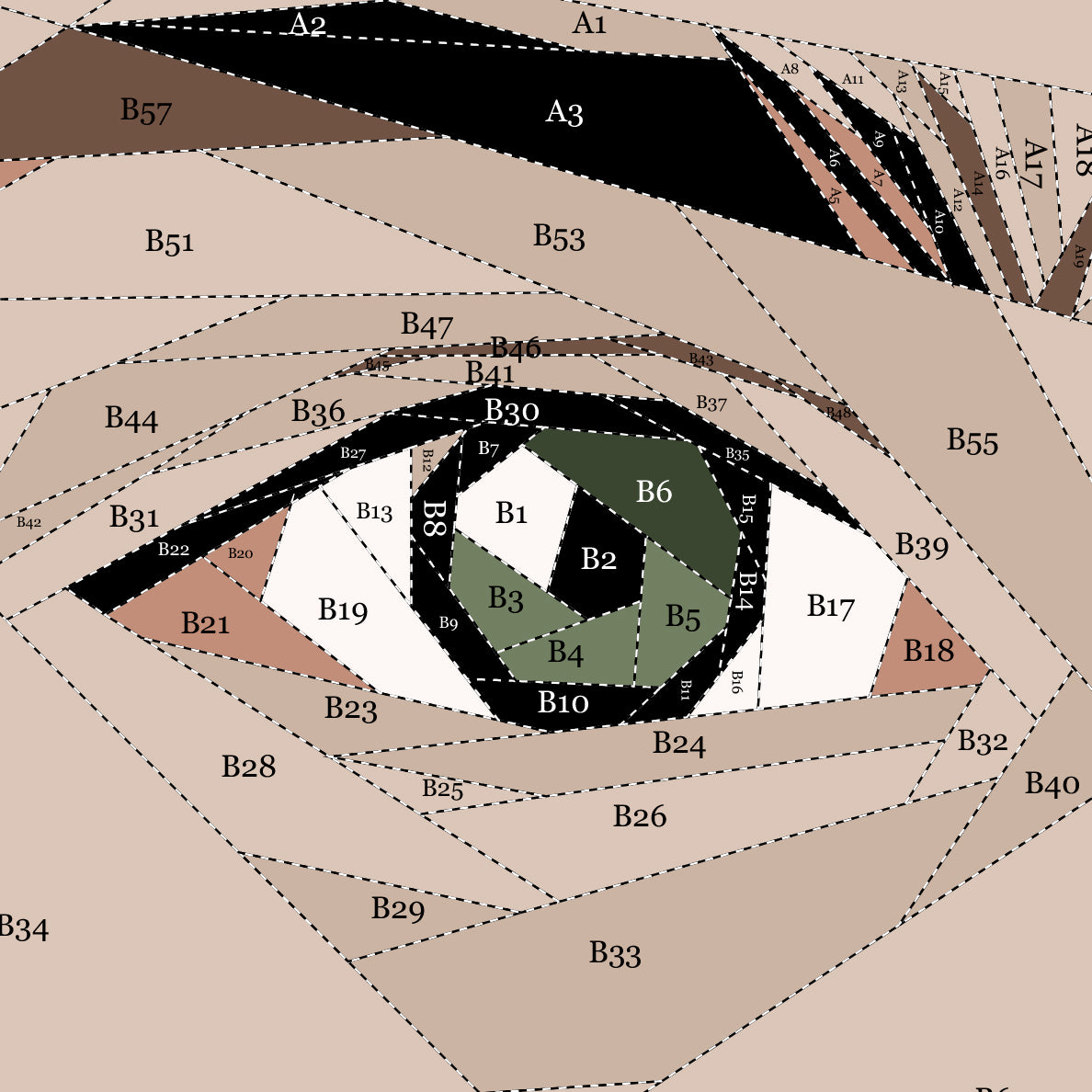 FREE Eye Quilt Pattern – Modern Quilt Patterns