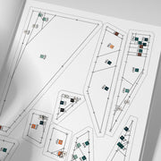 California Paper Piecing Quilt Pattern – Modern Quilt Patterns