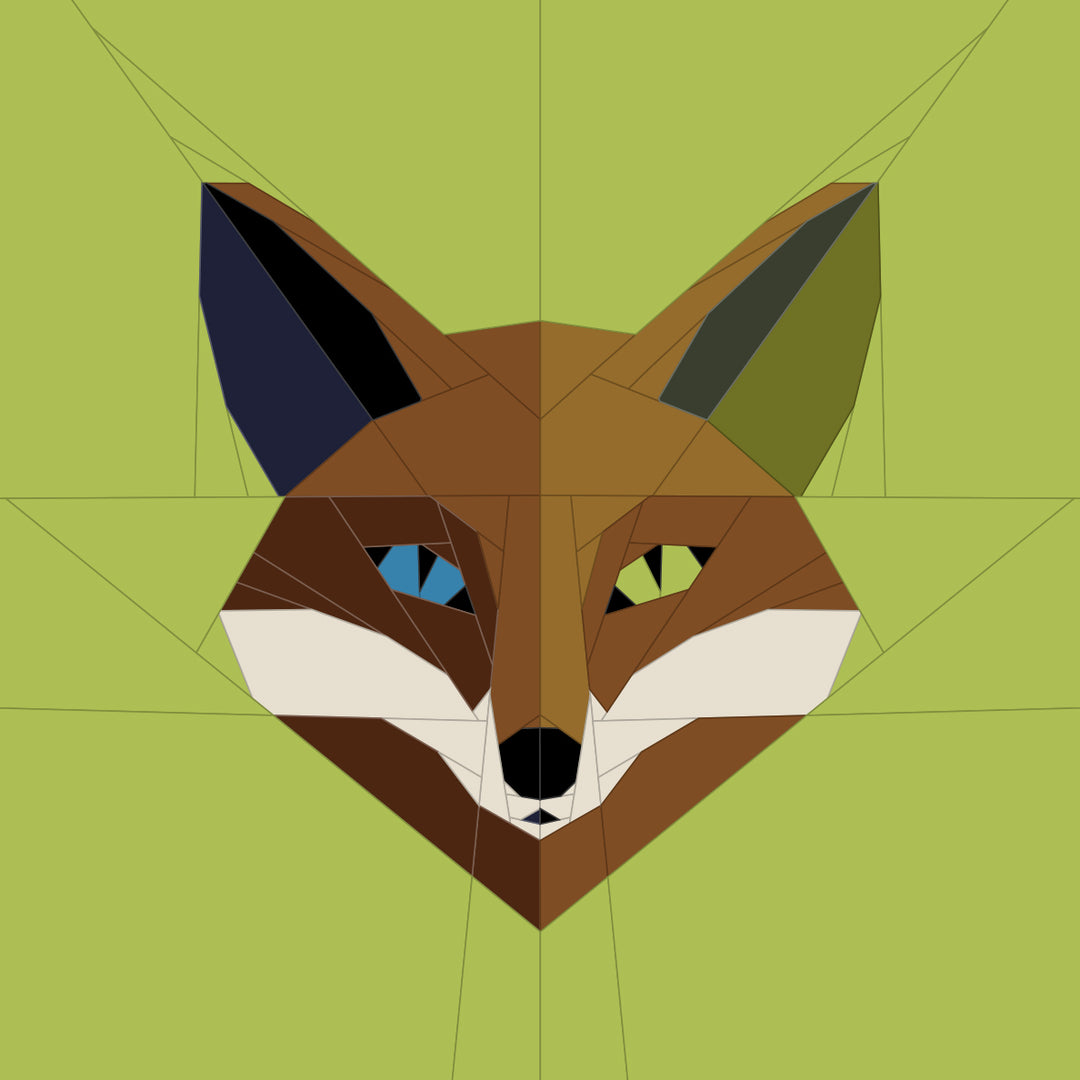 Forest Fox Quilt Pattern – Modern Quilt Patterns