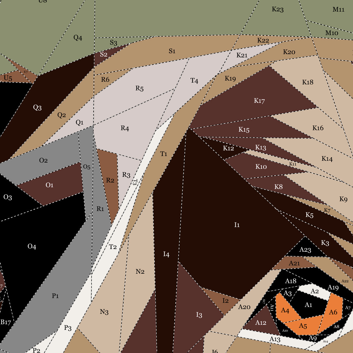 German Shorthaired Pointer Dog Paper Piecing Quilt Pattern – Modern ...