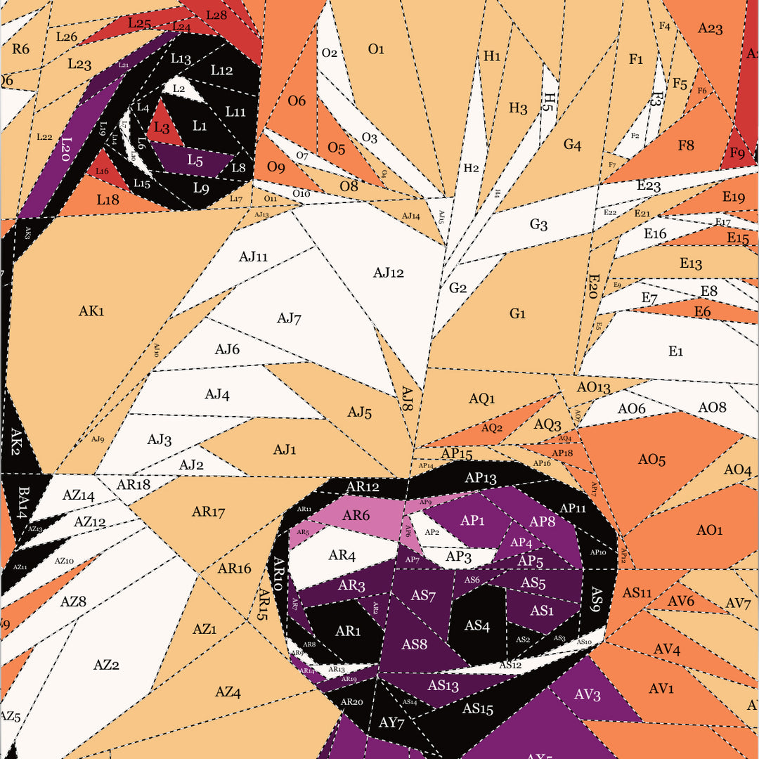 Golden Doodle Dog Paper Piecing Quilt Pattern – Modern Quilt Patterns