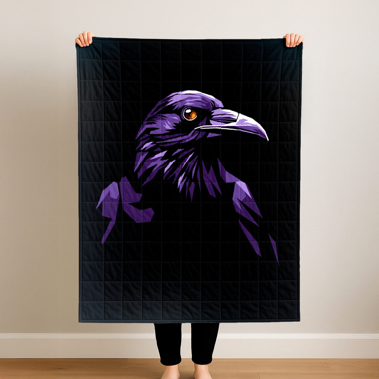 Raven Quilt Pattern PDF - Halloween sewing project – Modern Quilt Patterns