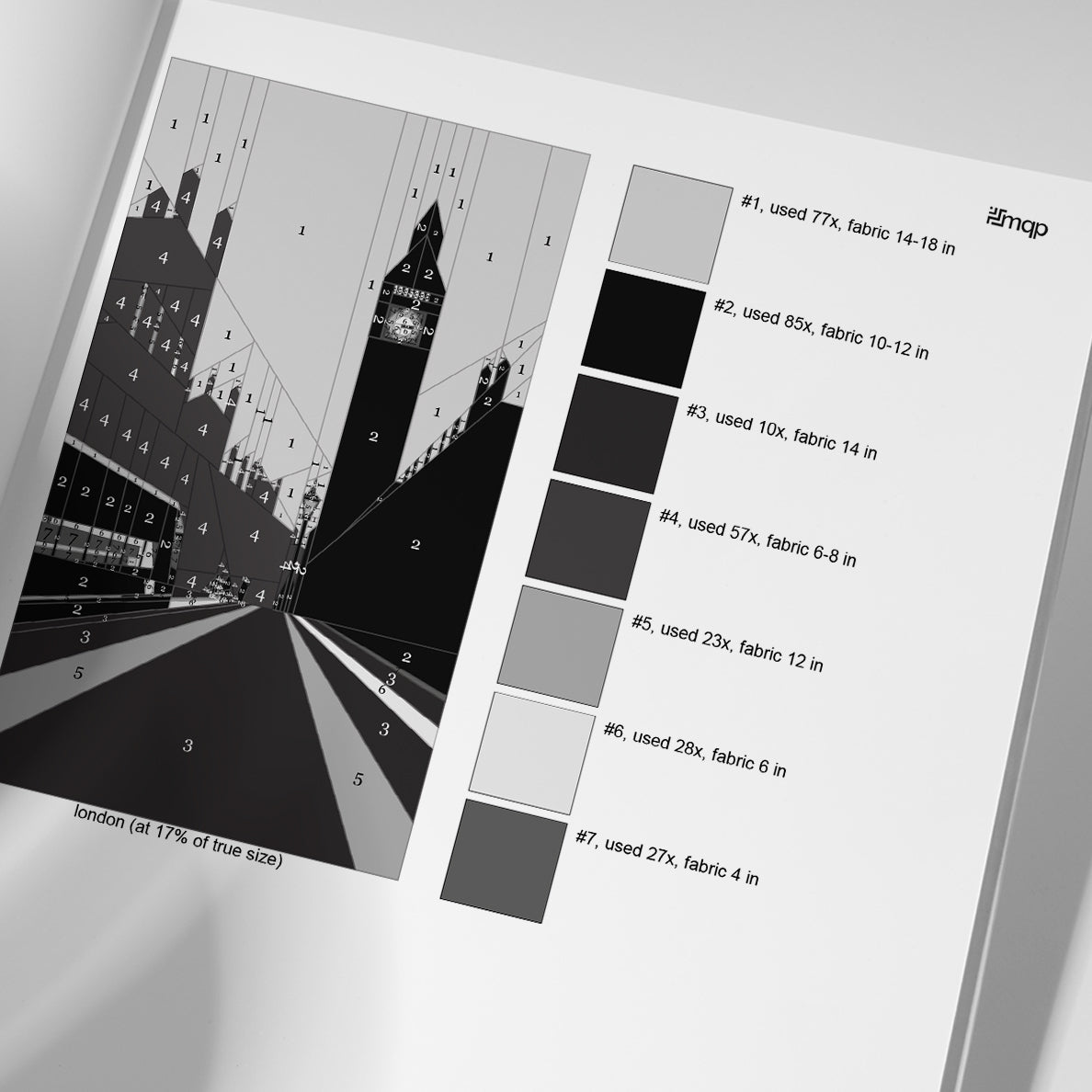 Noir London Quilt Pattern – Modern Quilt Patterns