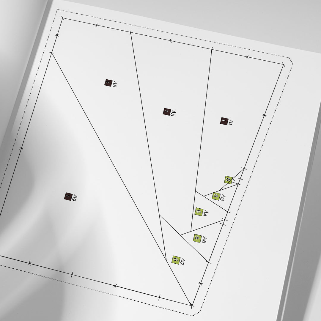 Forest Maple Leaf Quilt Pattern – Modern Quilt Patterns