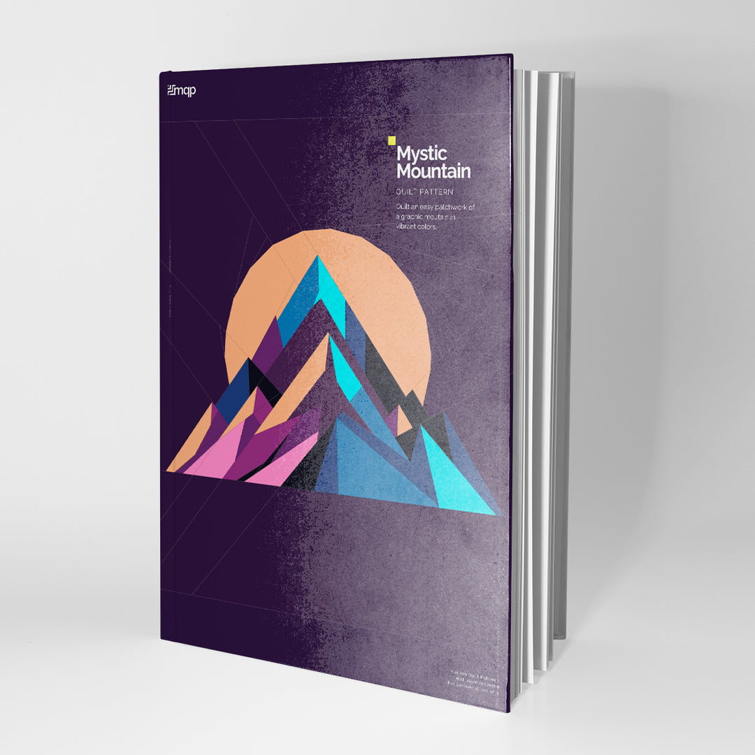 Mystic Mountain Paper Piecing Quilt pattern – Modern Quilt Patterns