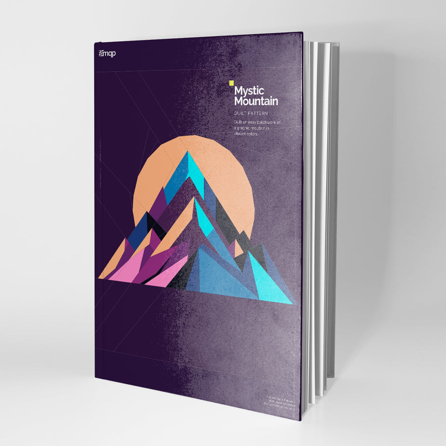 Mystic Mountain Paper Piecing Quilt pattern – Modern Quilt Patterns