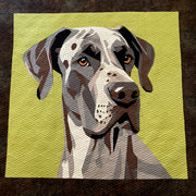 Merle Great Dane Dog Paper Piecing Quilt Pattern – Modern Quilt Patterns