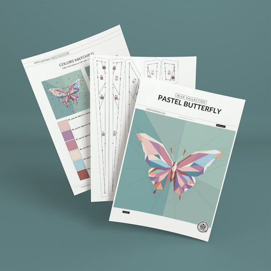 Pastel Butterfly Quilt Pattern – Modern Quilt Patterns