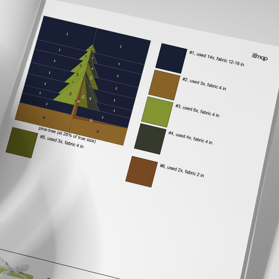 Forest Pine Tree Quilt Pattern – Modern Quilt Patterns