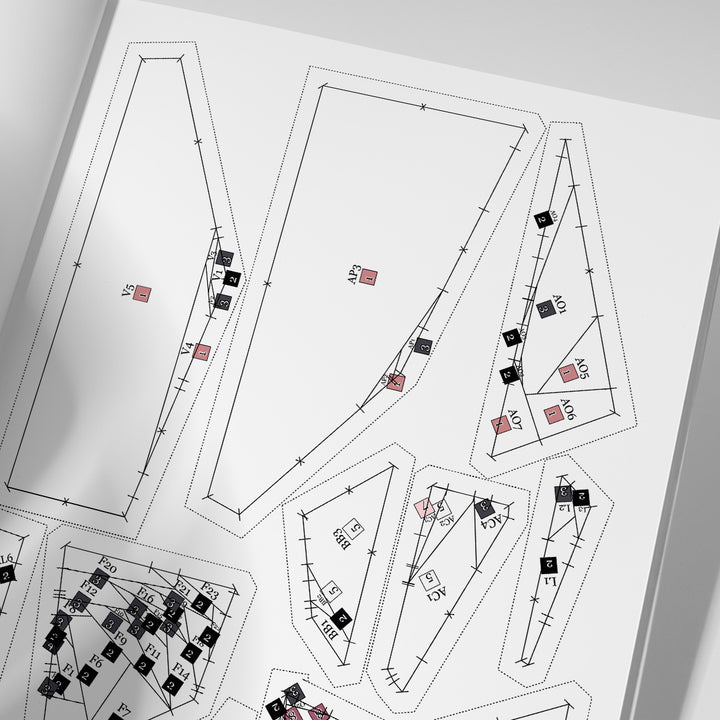 Pit Bull Dog Paper Piecing Quilt Pattern – Modern Quilt Patterns