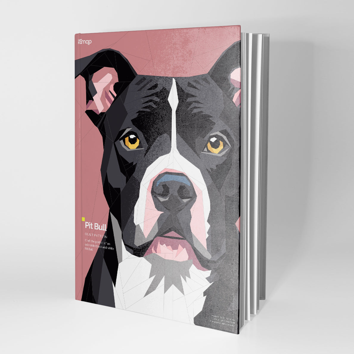 Pit Bull Dog Paper Piecing Quilt Pattern – Modern Quilt Patterns