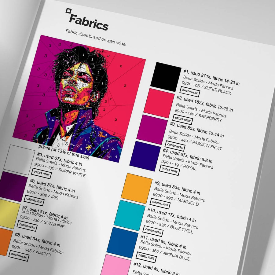 Prince Quilt Pattern – Modern Quilt Patterns