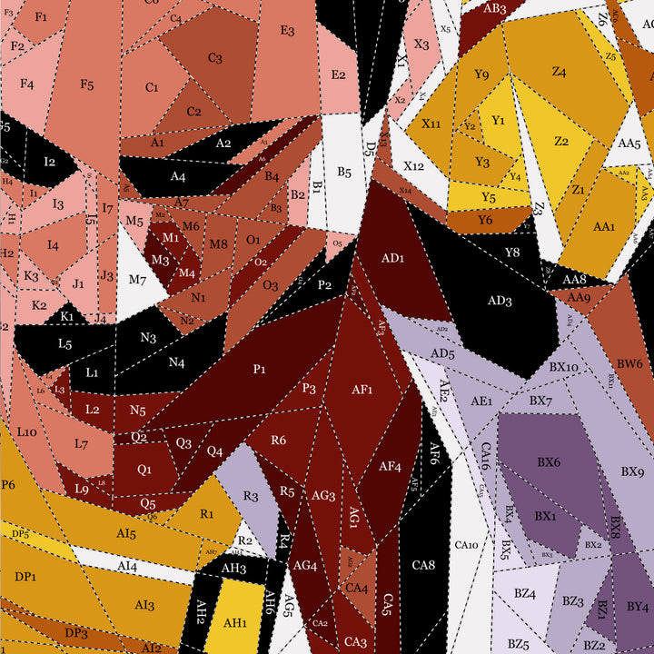 Queen Freddie Mercury Wimbledon Paper Piecing Quilt Pattern – Modern ...