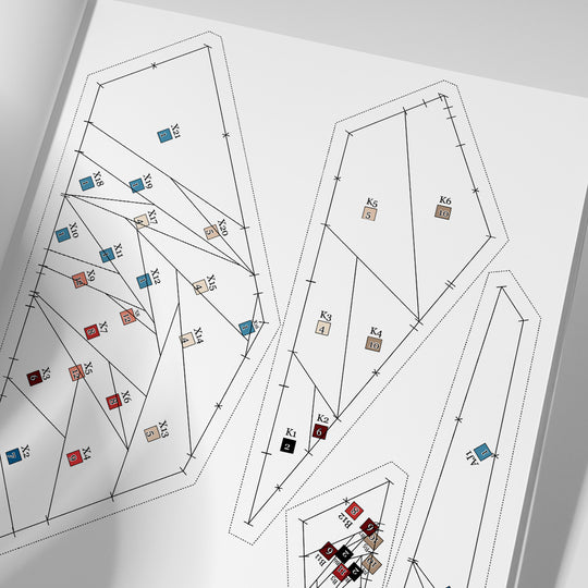 Rooster Paper Piecing Quilt Pattern – Modern Quilt Patterns