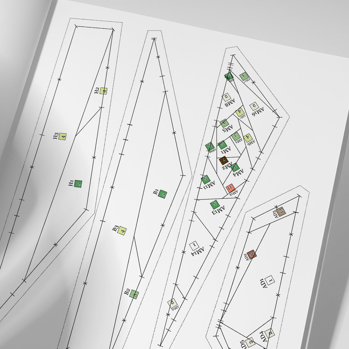Spring Tree Quilt Pattern – Modern Quilt Patterns