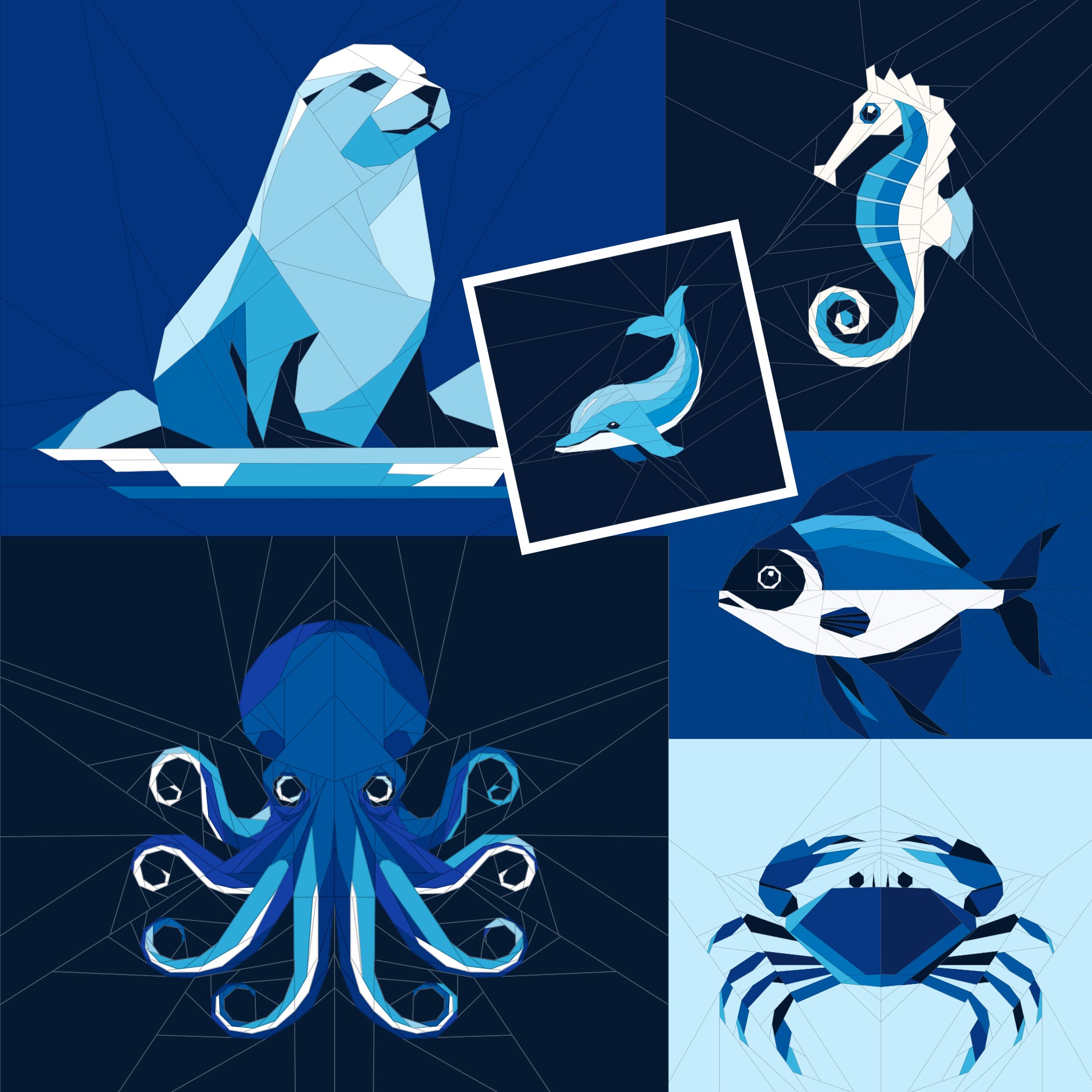 Sea Collection – Modern Quilt Patterns