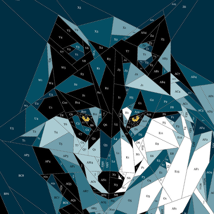 Winter Wolf Quilt Pattern – Modern Quilt Patterns