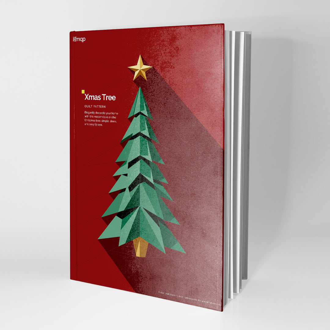 Modern Xmas Tree Paper Piecing – Modern Quilt Patterns